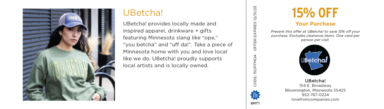 Mall of America & Bloomington Coupons